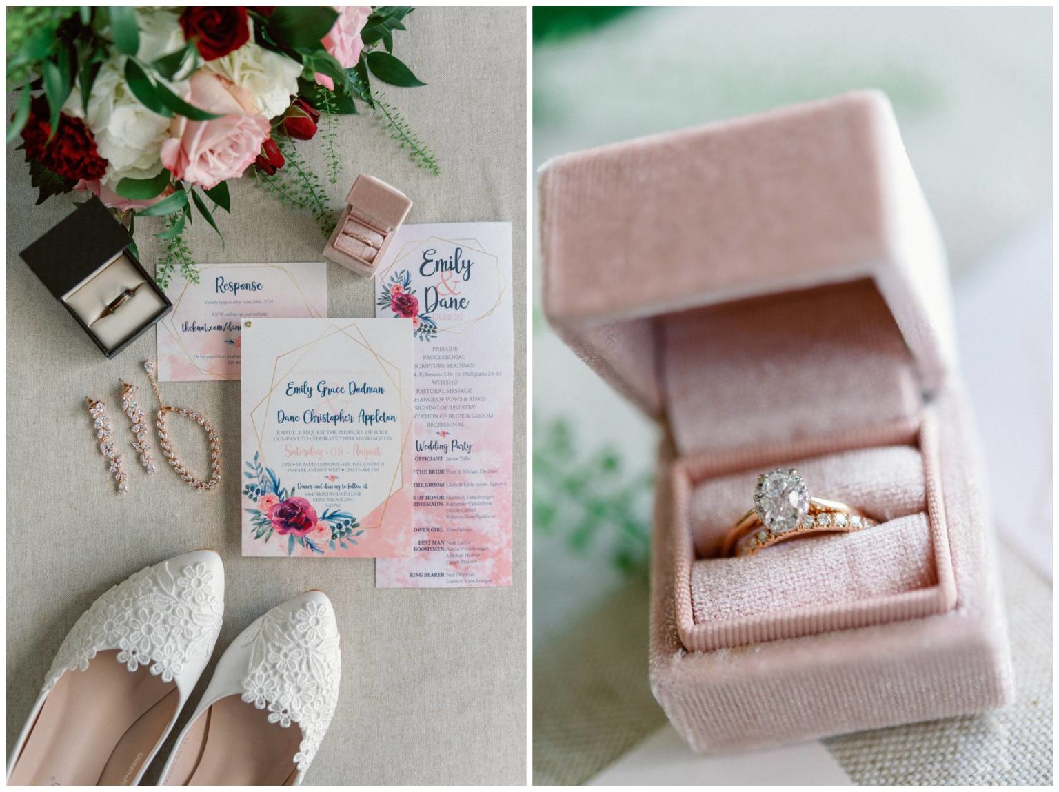 Emily & Dane ~ Chatham Wedding Photographers