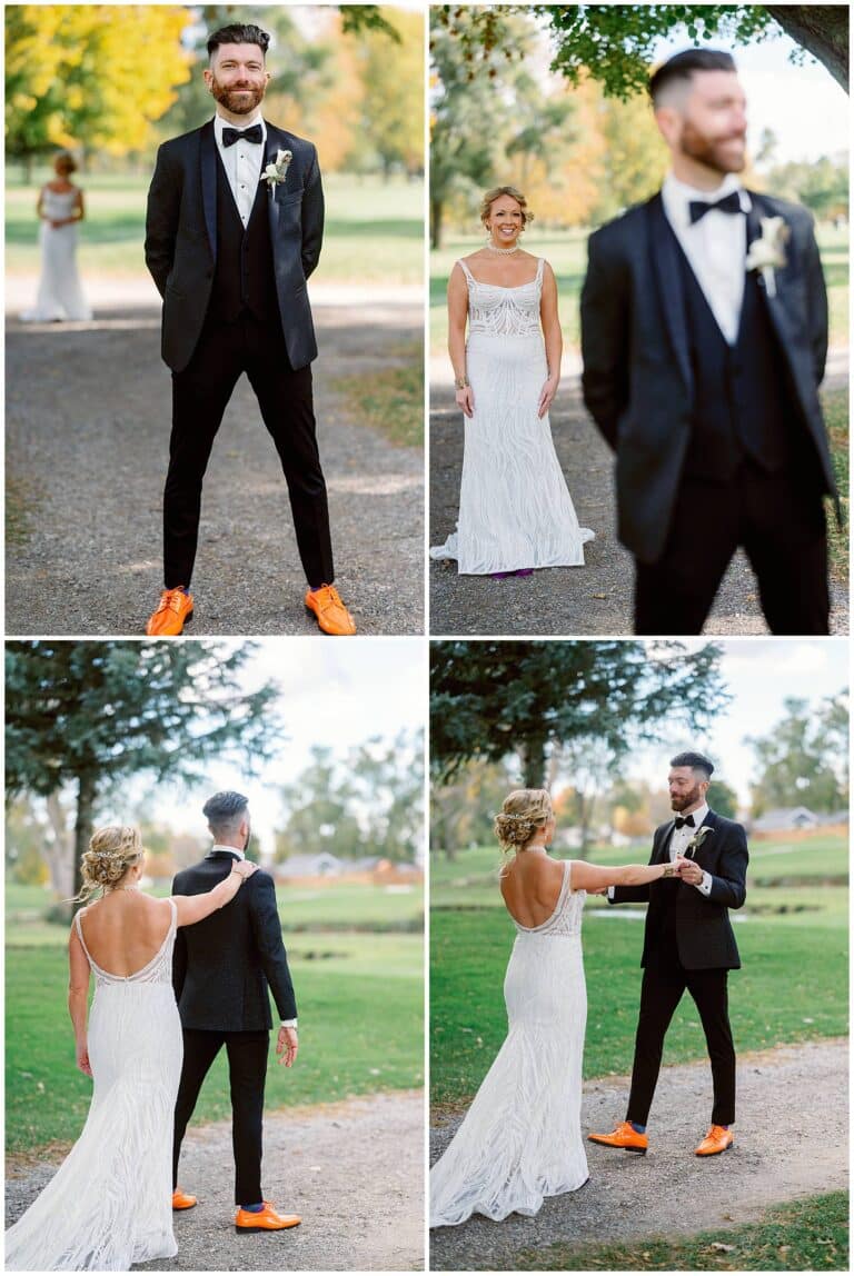 Jenn and Fred's Beautiful Fall Wedding at the Links of Kent in Chatham